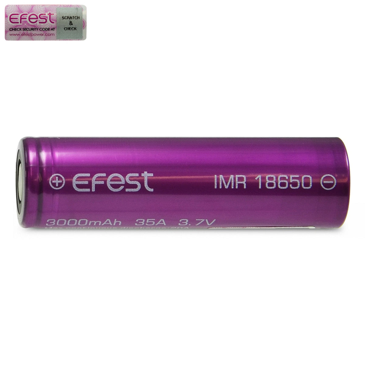 Efest 18650 3000MAH 35A IMR Battery – Vape Nigeria